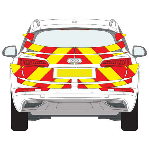 Chapter 8 Rear Chevron Kit for an Audi Q5 Chevron Kit 2018 | Chevron ...