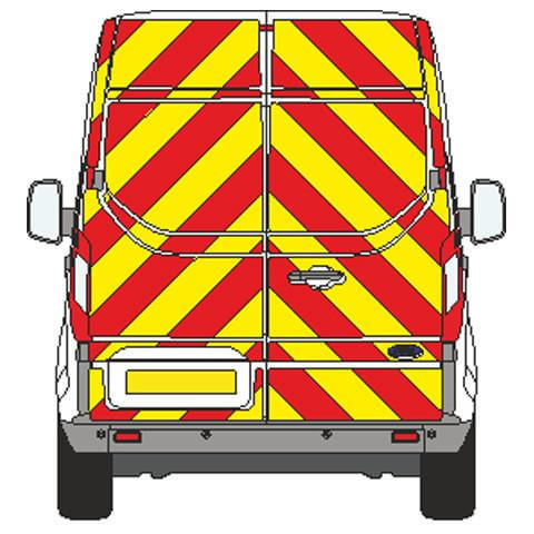 Ford Transit Custom High Roof Chapter 8 Chevron Kit – Chevron Warehouse