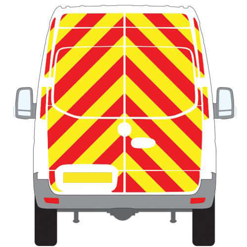 A MERCEDES Sprinter Rear Wheel Drive (2018 ) Chevron Kit in a Planked ...